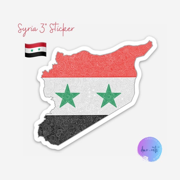 Syrian Sticker - Etsy