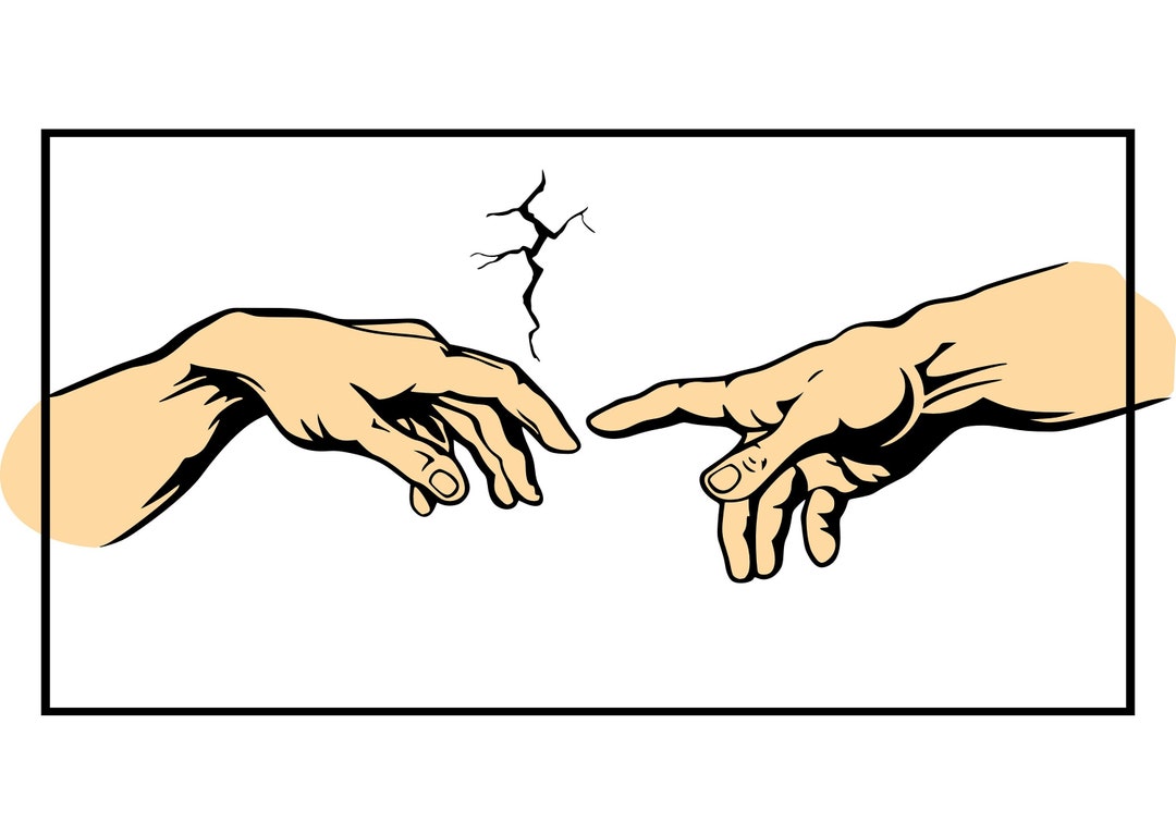 Creation of Adam,svg,cut File,cricut,silhouette,michelangelo ...