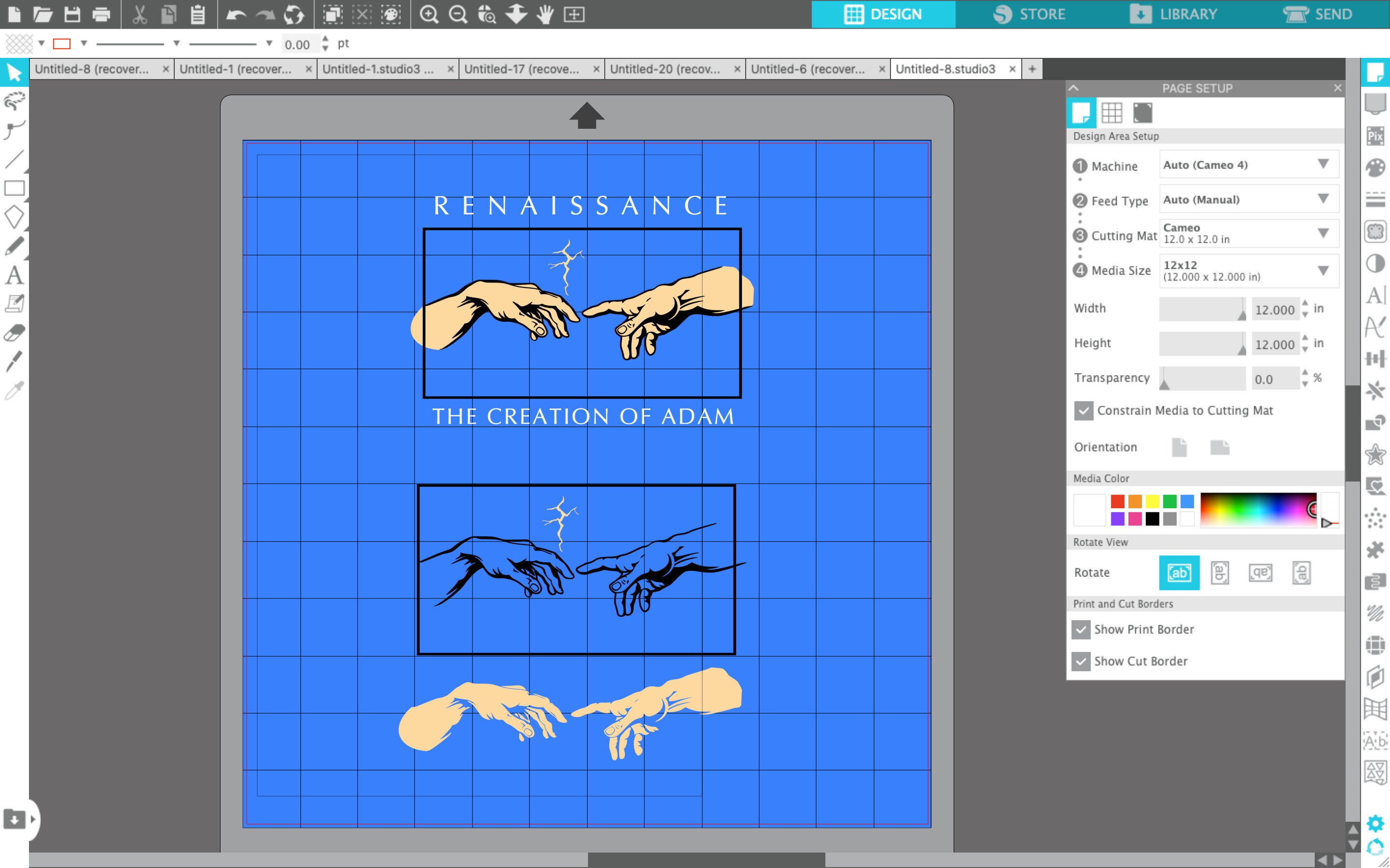 Creation of Adam,svg,cut File,cricut,silhouette,michelangelo ...