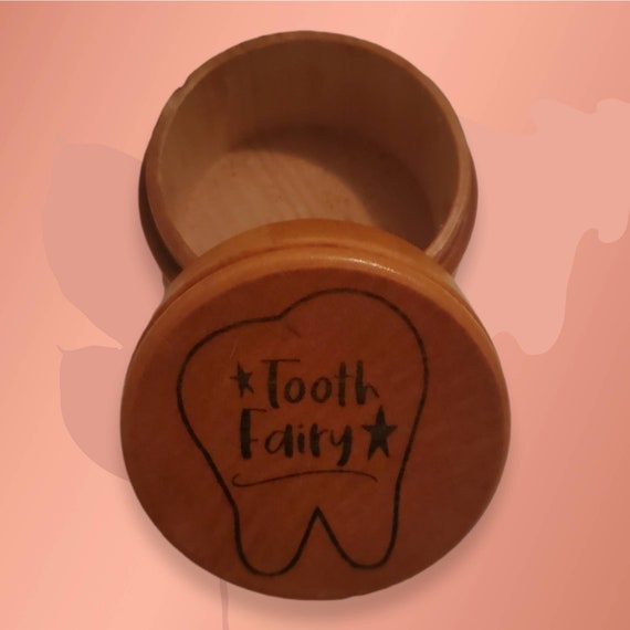 Tooth Fairy Trinket Box Laser Engraved Decorative Container - Etsy