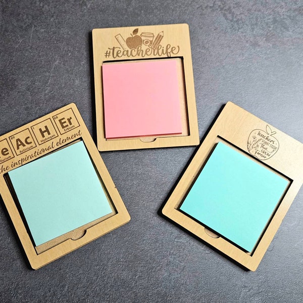 Post It Note Holder - Etsy