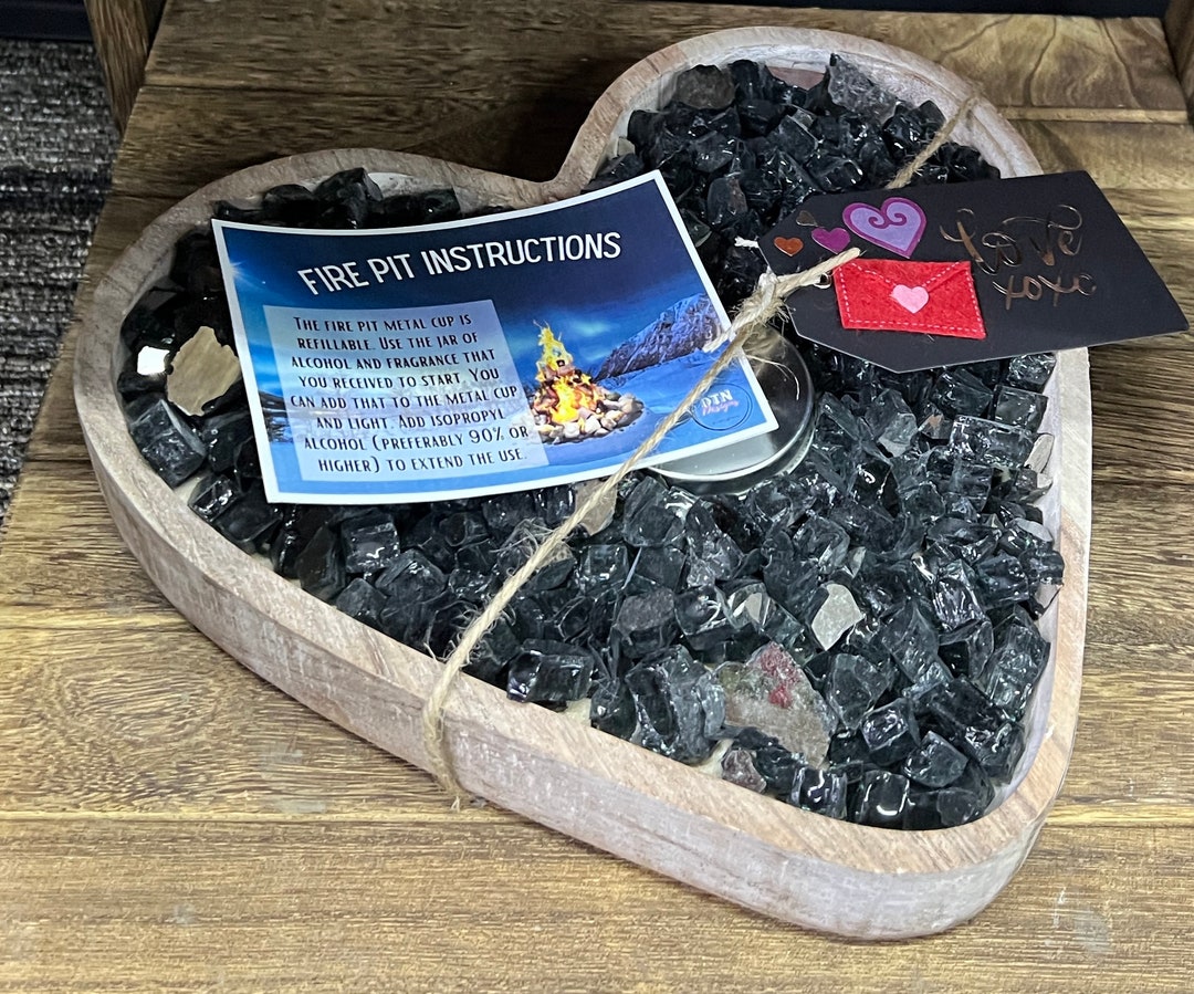 Heart Table Top Fire Pits - Etsy