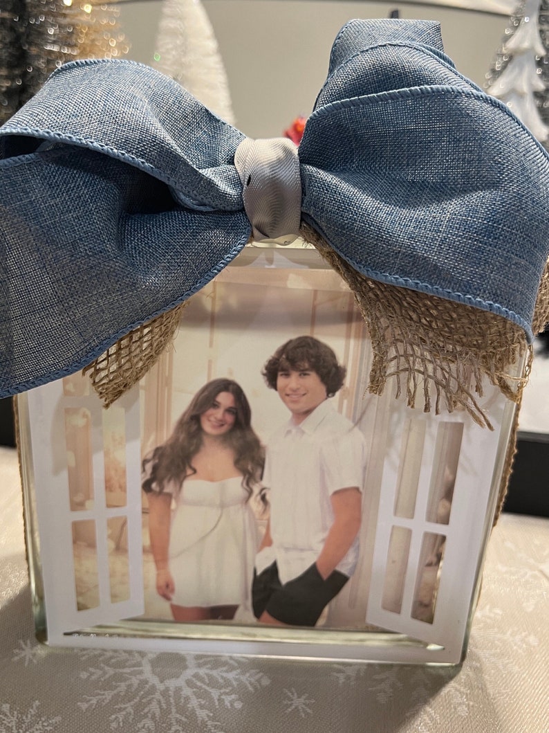 Personalized Light Box With Photo - Holiday or Birthday Gift - Etsy