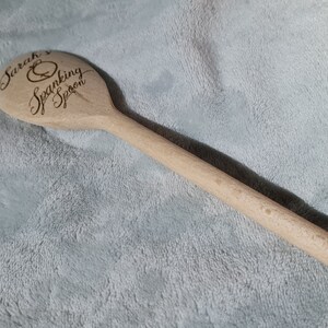 Personalised Wooden Spanking Spoon Custom Gift Idea - Etsy