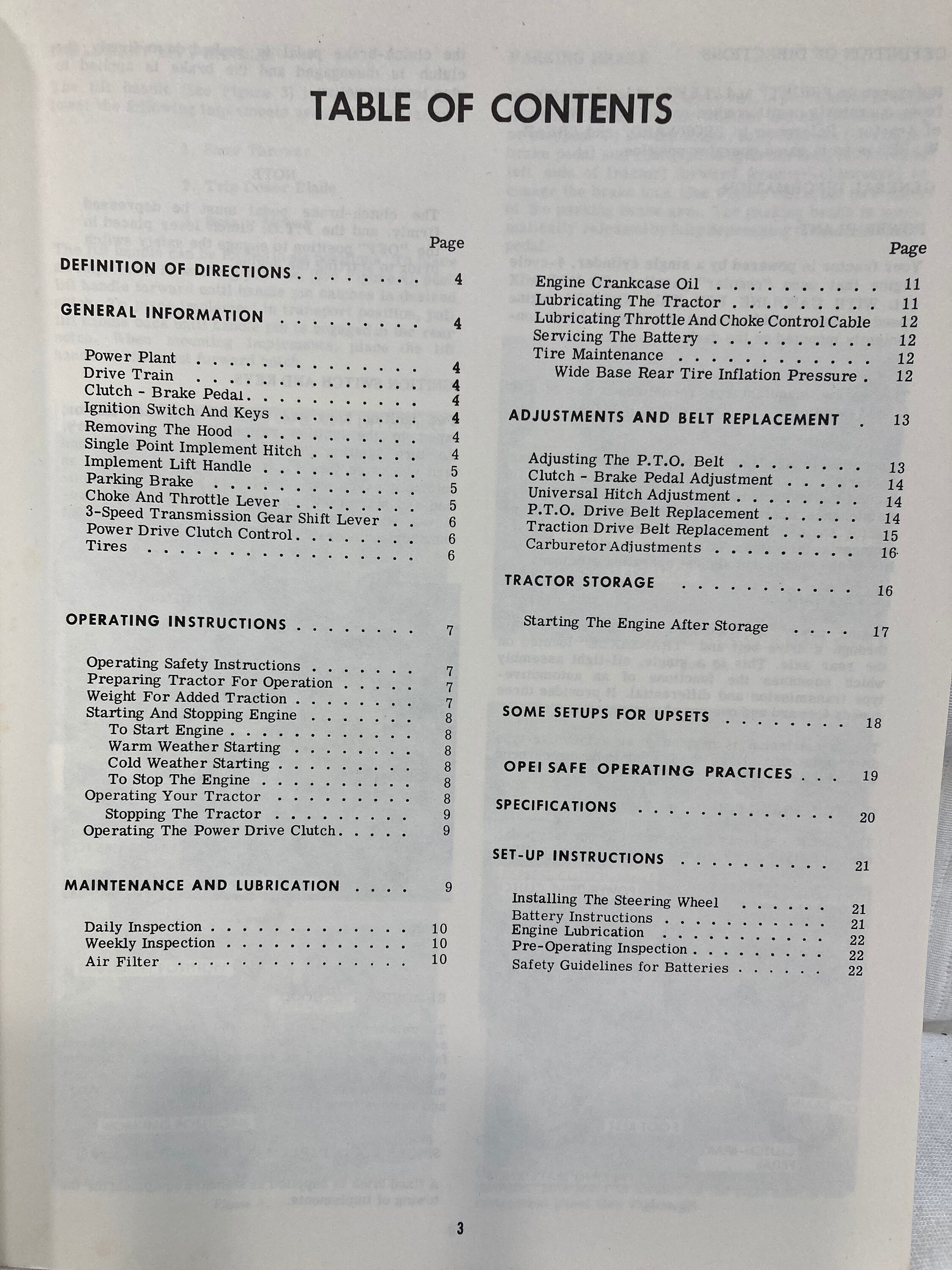 Genuine Vintage 1971 Oliver Operators Manual for 75 Gear Tractor - Etsy