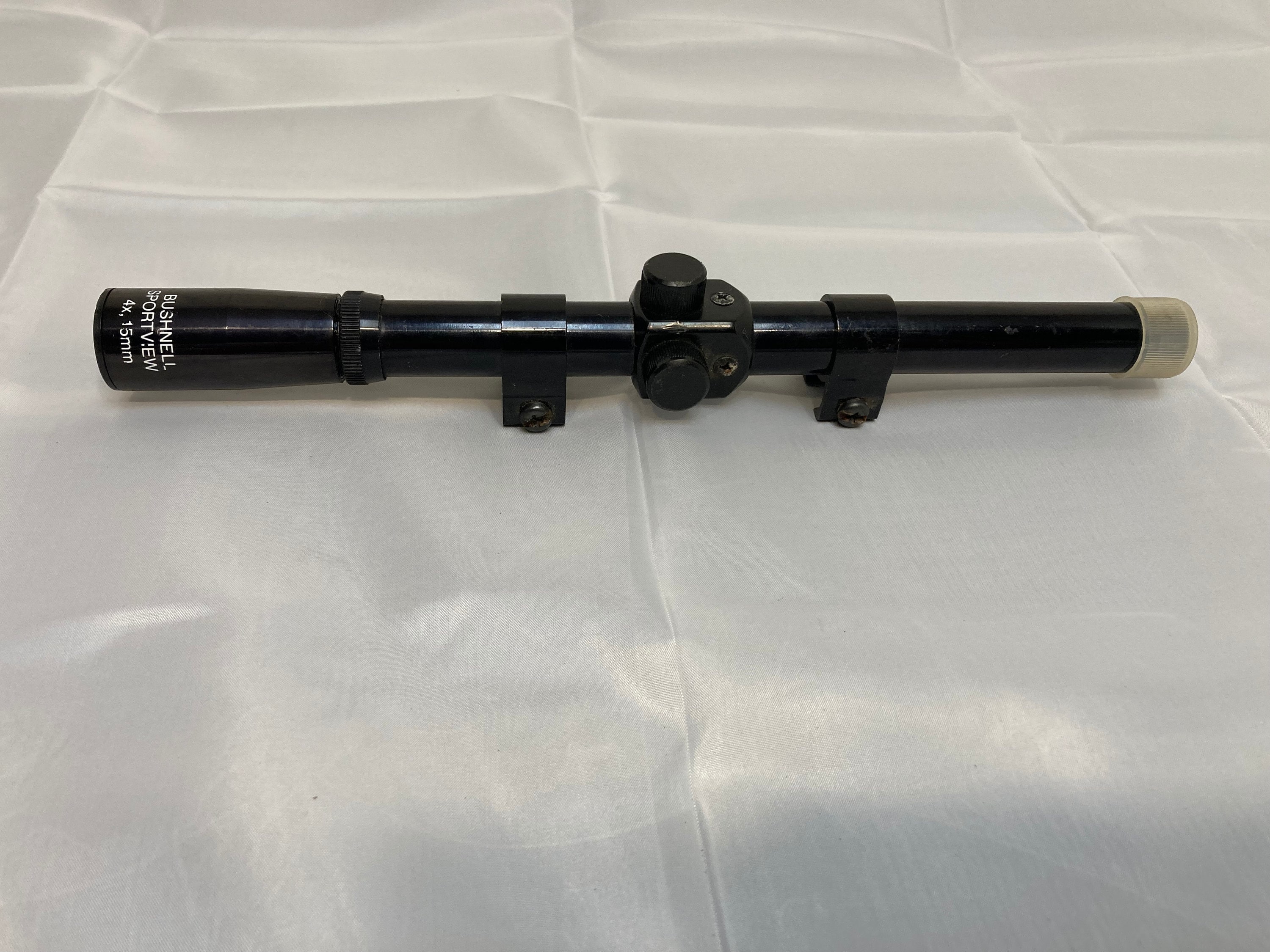 Vintage Bushnell Sportview 4 X 15mm Rifle Scope With Mounting Rings - Etsy