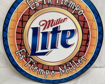Miller Lite Metal Sign - Etsy