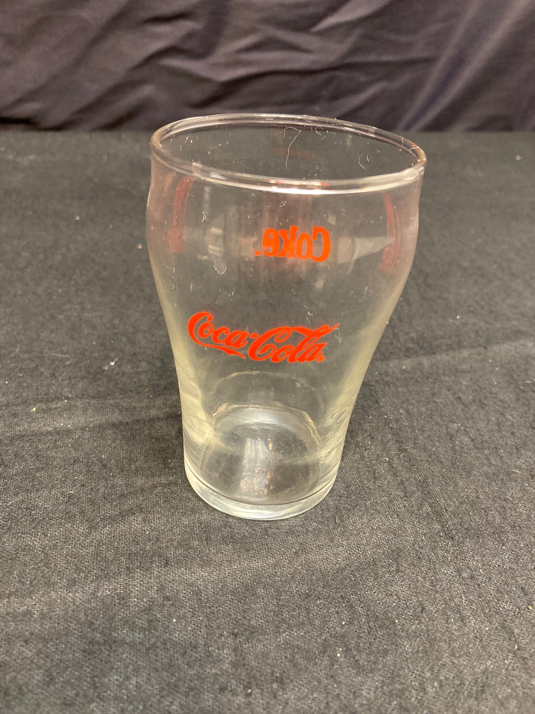 Vintage Coca Cola Advertising Coke 4 OZ. Drink Glass - Etsy