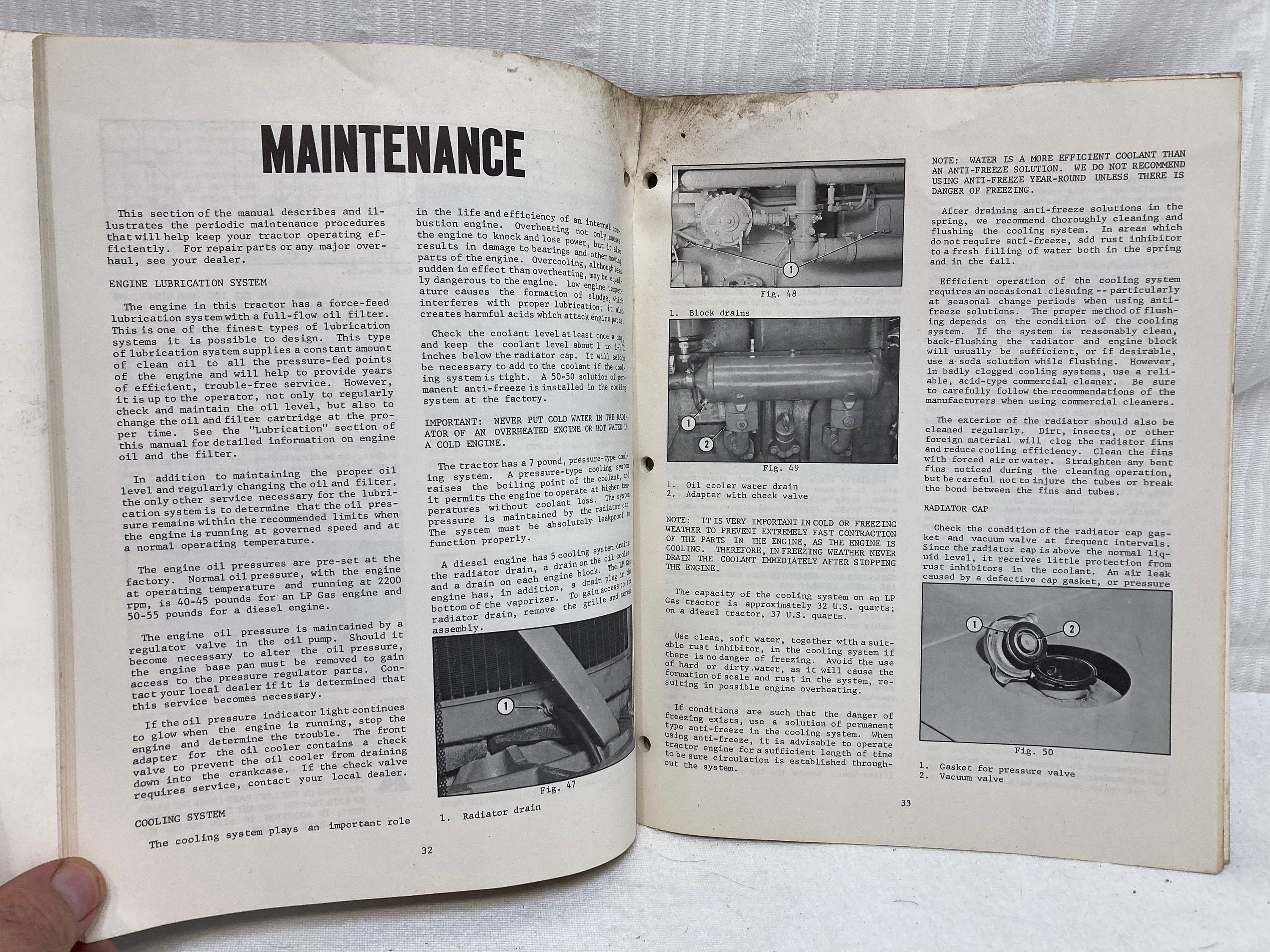 Genuine Vintage 1971 Oliver Operators Manual 2155 Tractor - Etsy