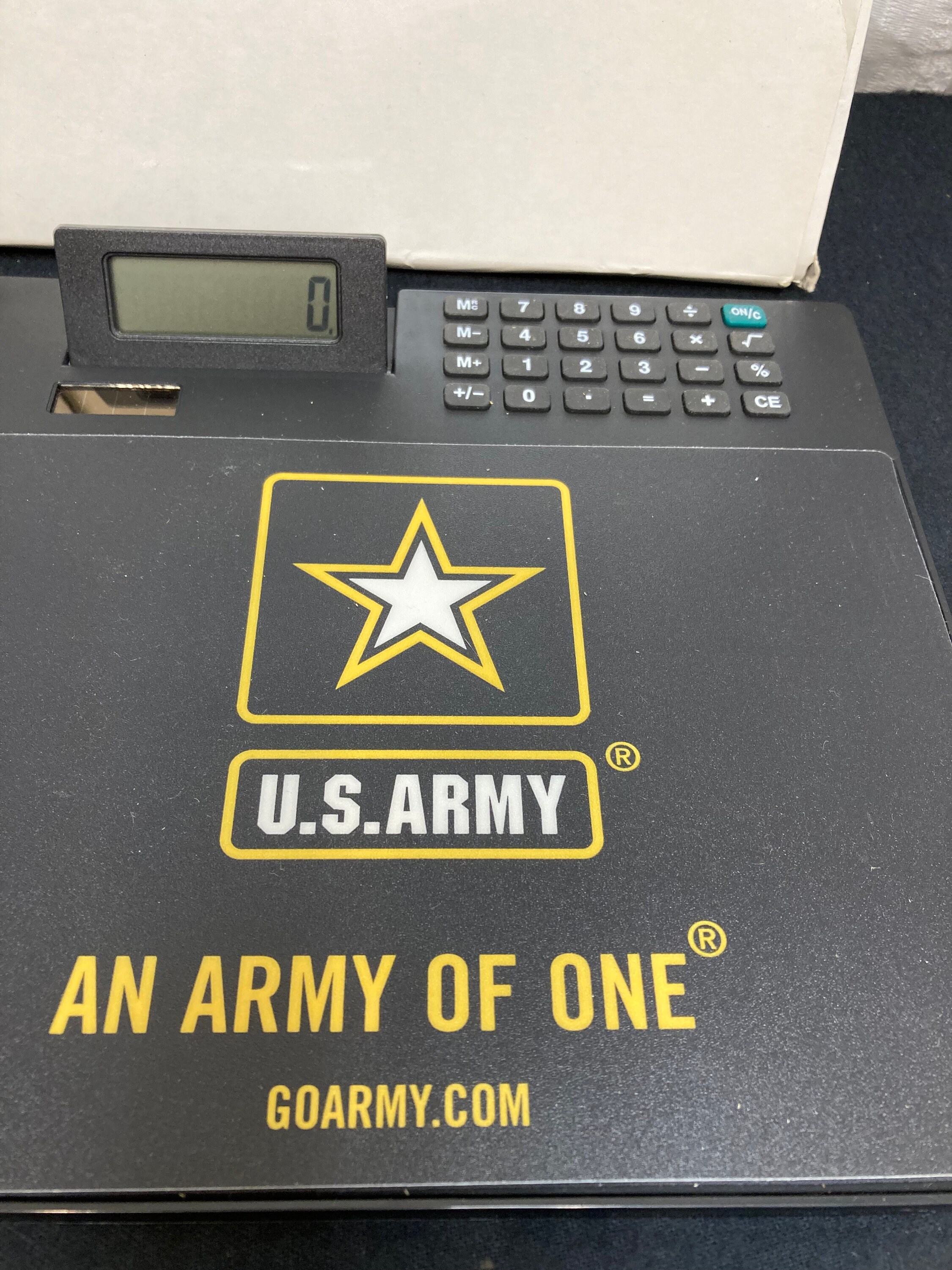 Vintage New U.S. Army Mouse Pad Calculator an Army of One - Etsy