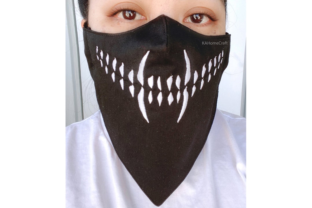 Machine Embroidery Face Masks From Something is Killing the Children ...