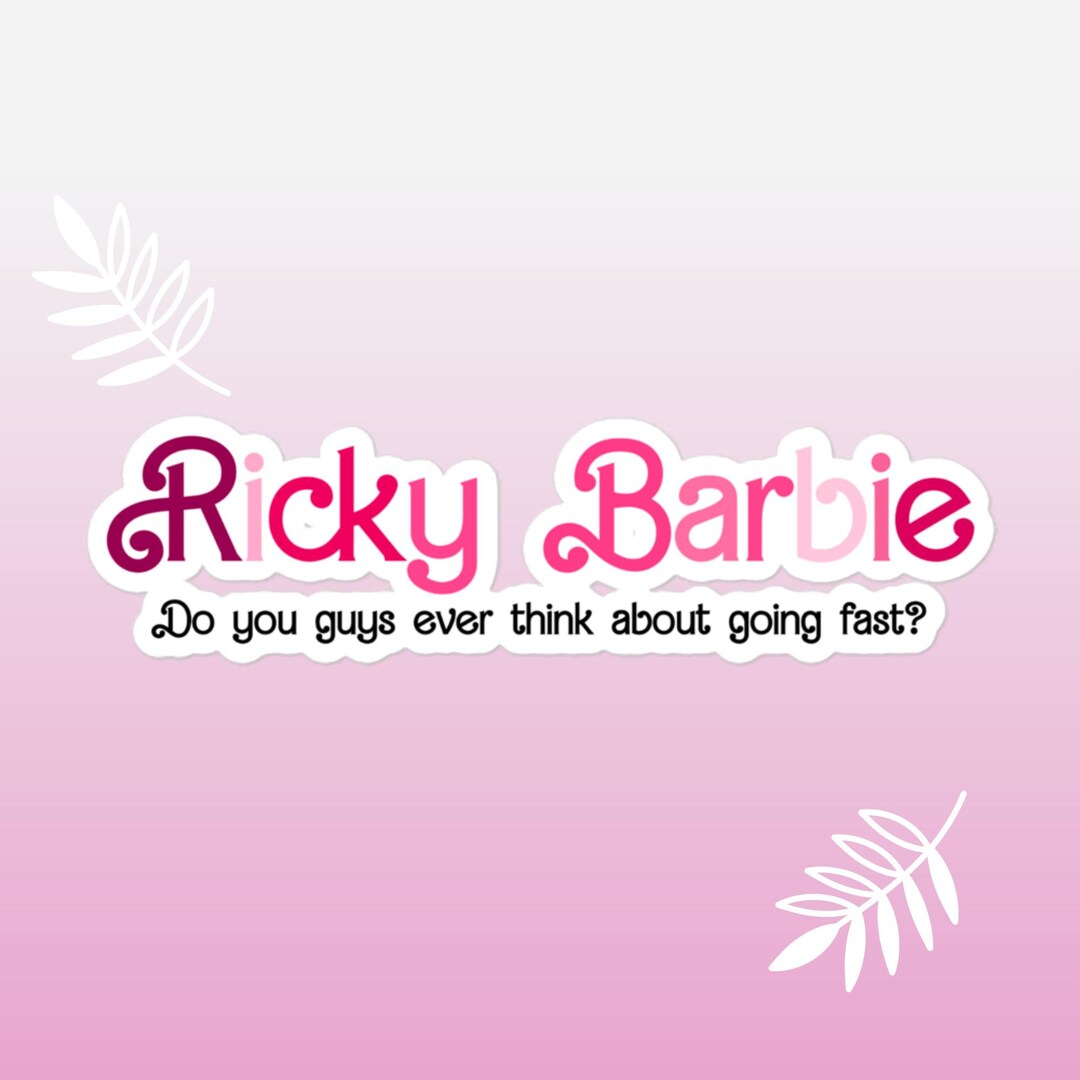 Ricky Barbie Meme Sticker for Laptop Kindle Ipad Water - Etsy