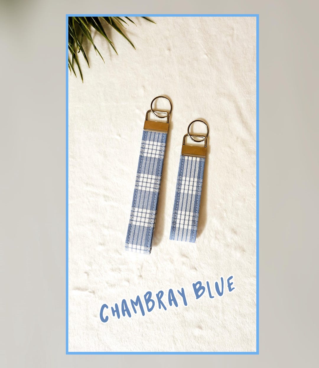 Palaka Key Fob: Hawaiian Plaid Fabric Keychain Wristlet - Etsy