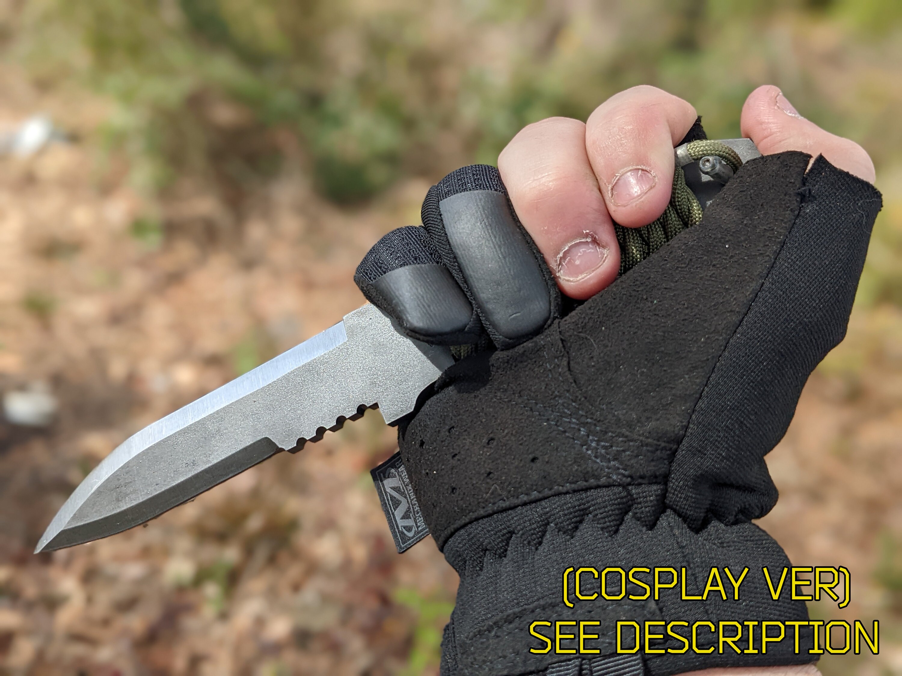 Big Boss Cosplay Knife Handmade by US Blacksmith - Etsy