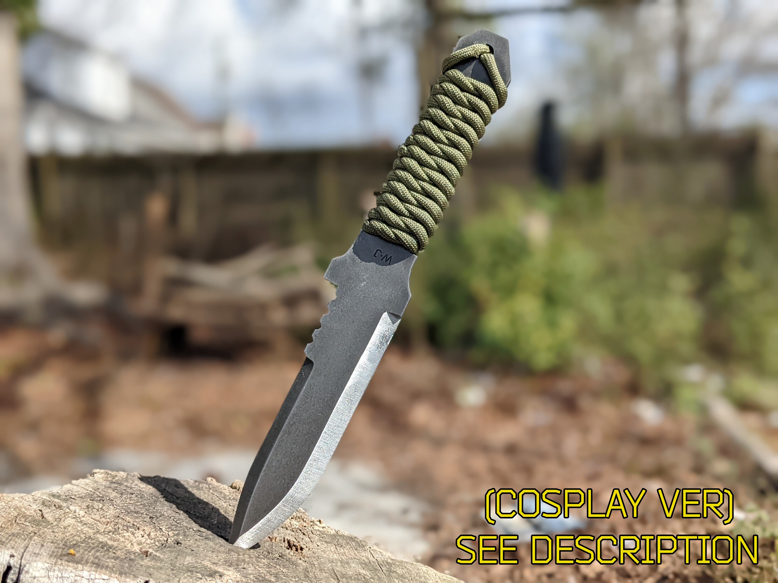 Big Boss Cosplay Knife Handmade by US Blacksmith - Etsy