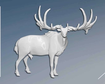 MEGALOCEROS GIGANTEUS Model Paleoartistic Reconstruction ...