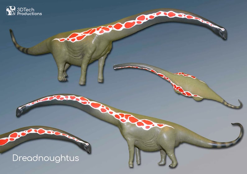 DREADNOUGHTUS SCHRANI, Model, Paleoartistic Reconstruction ...