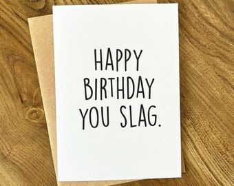 Rude Birthday Card - Etsy UK