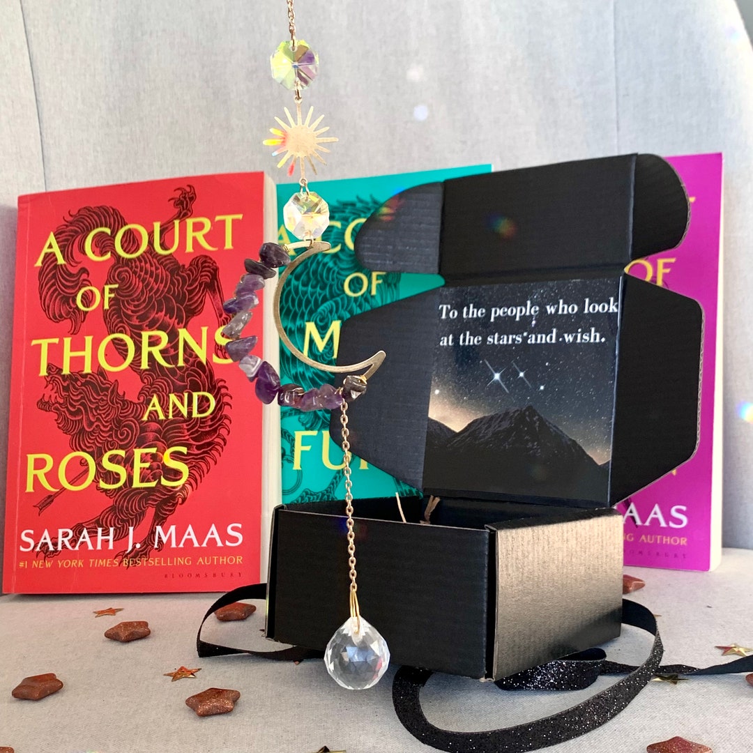 ACOTAR Crystal Sun Catcher Gift Set Night Court Crystal Box - Etsy