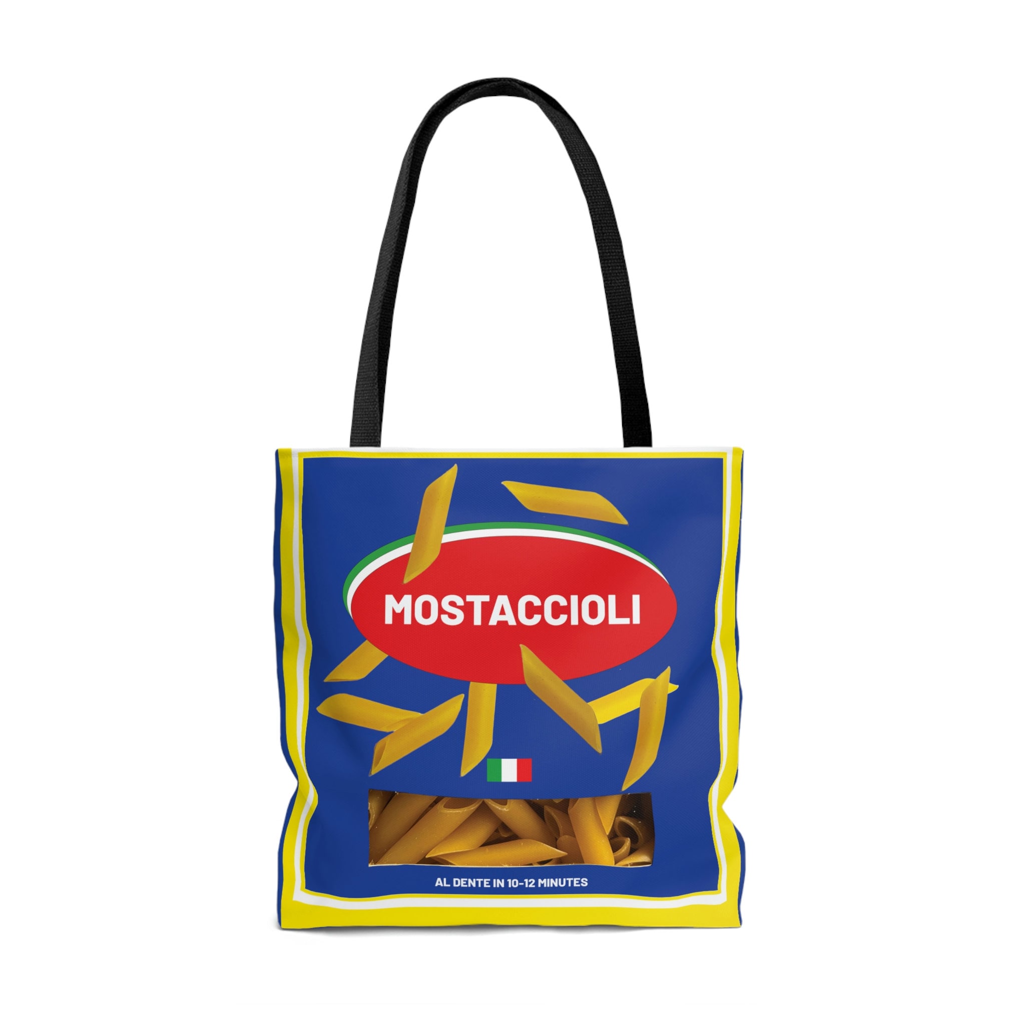 Italian Mostaccioli Pasta Box Tote Bag A Unique & Stylish Accessory for ...
