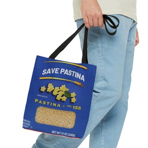 Italian Pasta Save Pastina Bag Italian Pasta Italian Food Italy Gift ...
