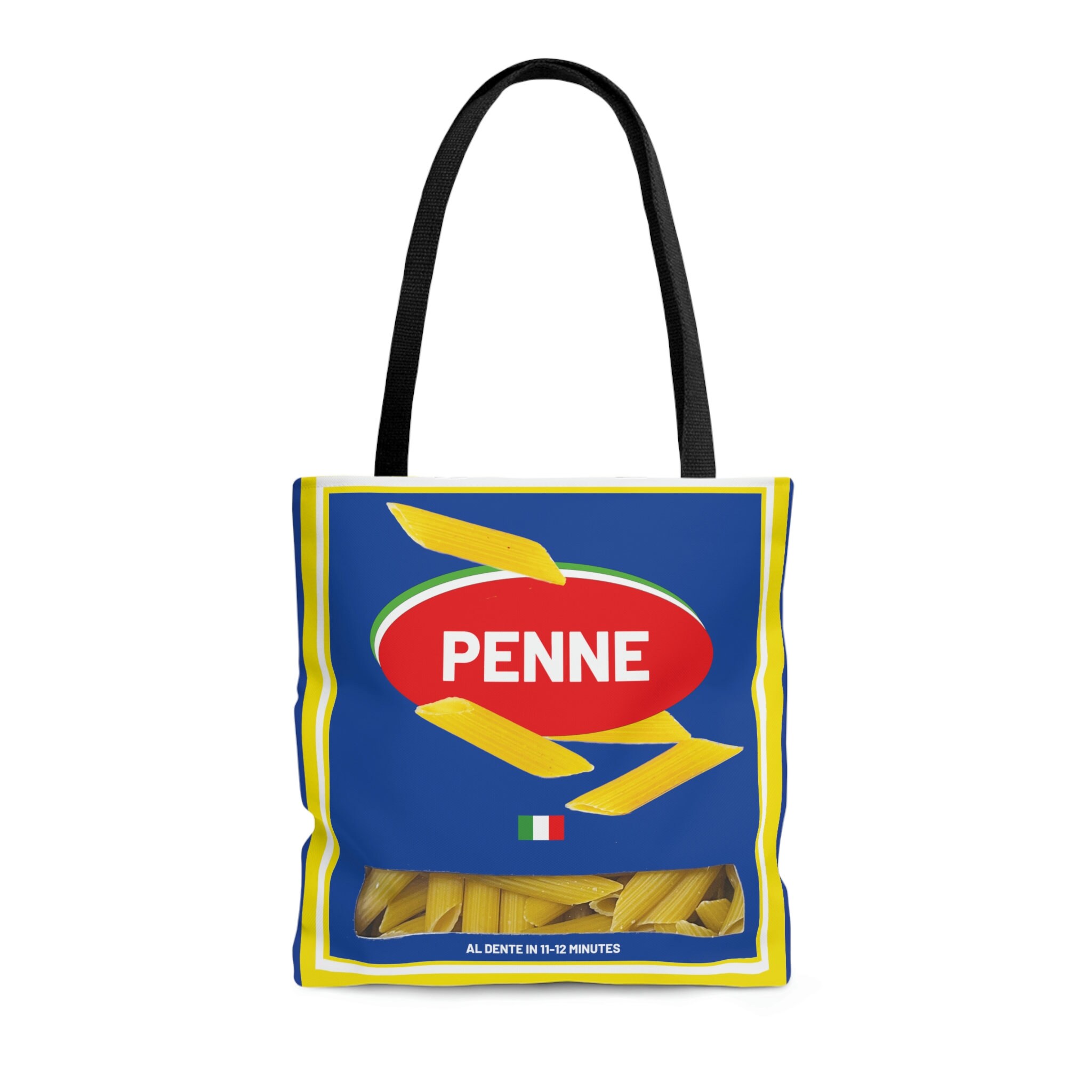 Italian Penne Pasta Box Tote Bag - A Unique & Stylish Accessory for ...