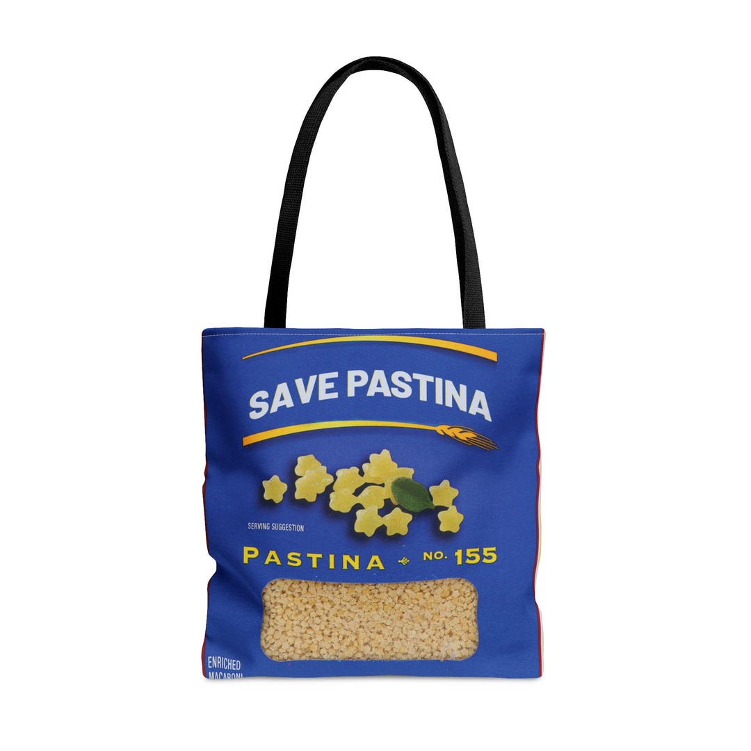Italian Pasta Save Pastina Bag Italian Pasta Italian Food Italy Gift ...