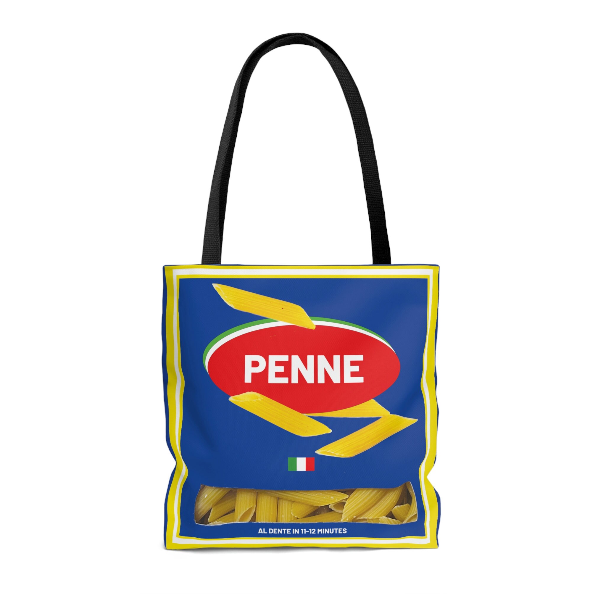 Italian Penne Pasta Box Tote Bag - A Unique & Stylish Accessory for ...