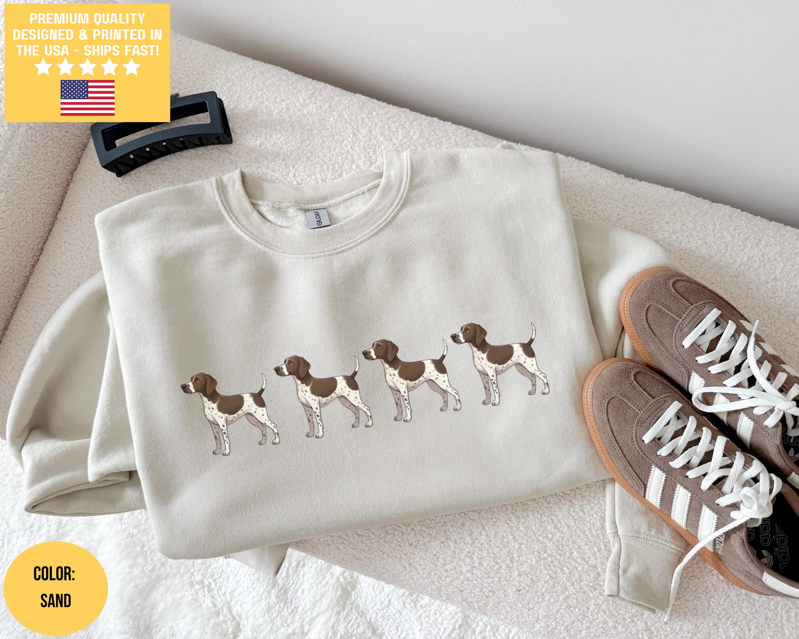 German Shorthaired Pointer Sweatshirt, GSP Mom, GSP Mama, Pointer ...
