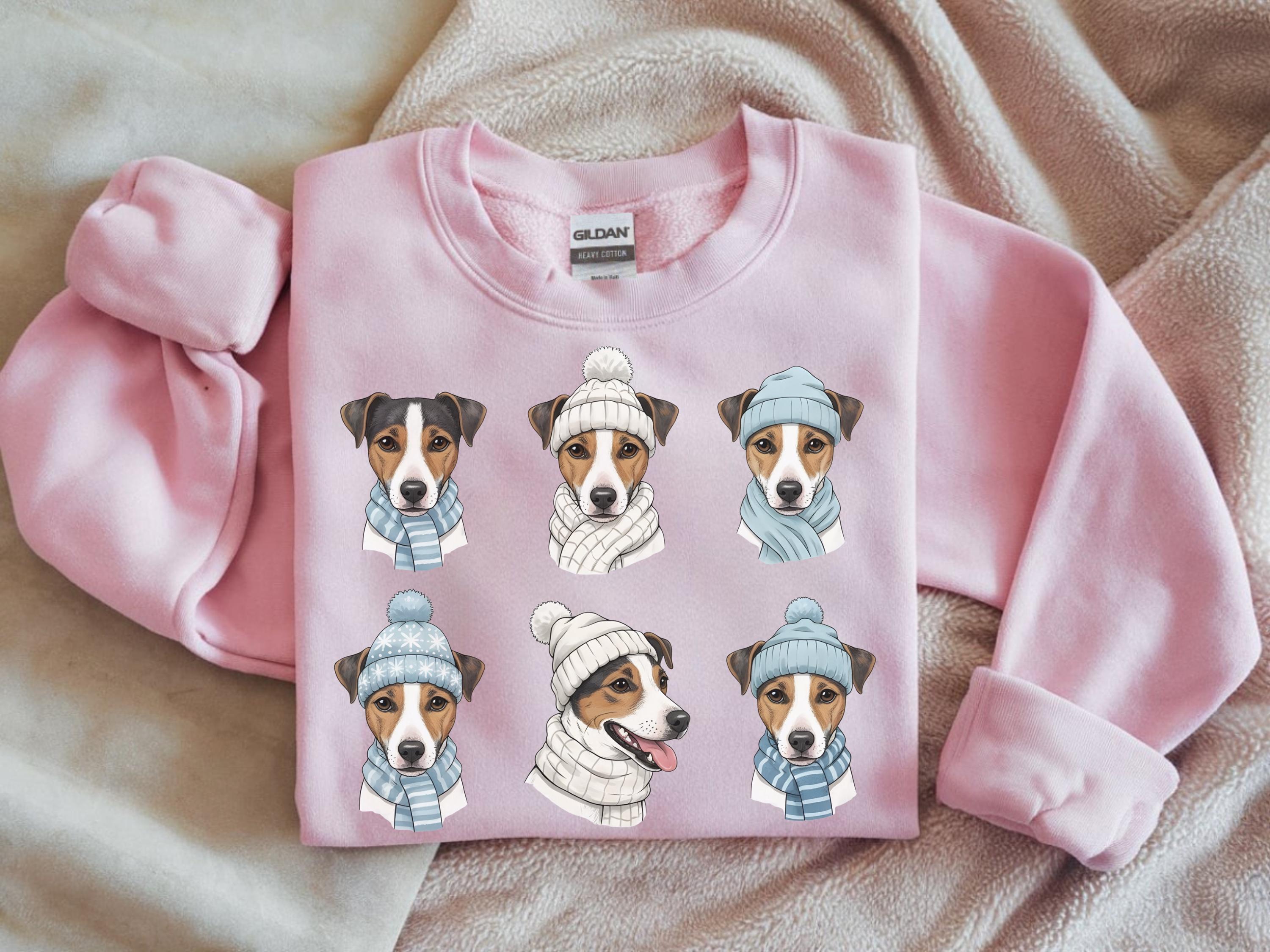 Christmas Jack Russell Terrier Sweatshirt, Jack Russell Shirt, Jack ...