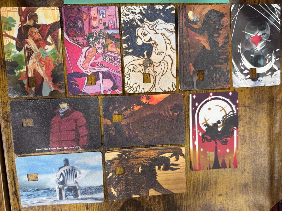 Vinyl Credit Card Cover (two-pack) - Etsy