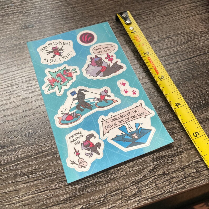 M1S Raid Sticker Sheet FFXIV - Etsy