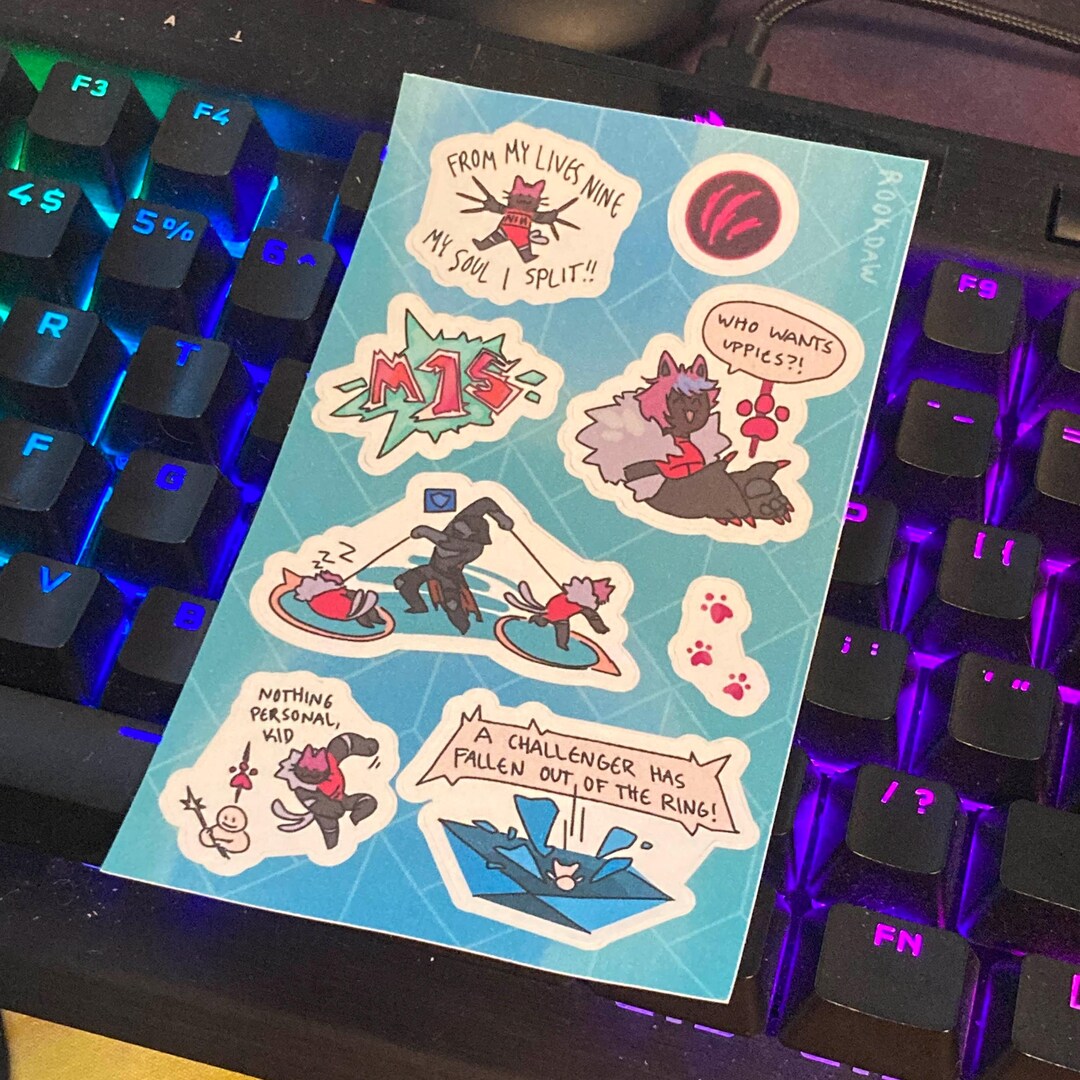 M1S Raid Sticker Sheet FFXIV - Etsy