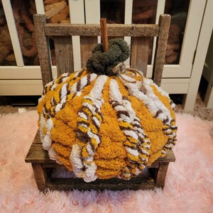 PUMPKINS &candy Corn Pillow Decor Hand-made / Hand-knit - Etsy