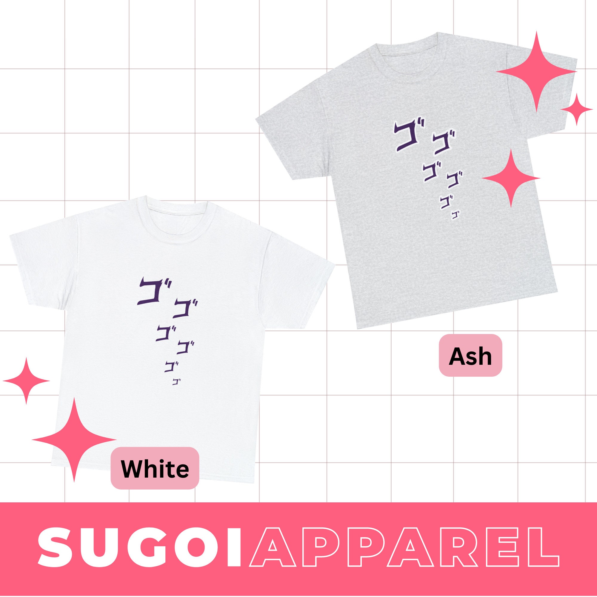 Menacing Anime Meme T-shirt | Menacing Sound Effect Text Shirt | Anime ...
