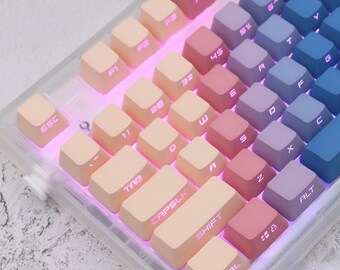 Sunset Theme Keycaps - Etsy