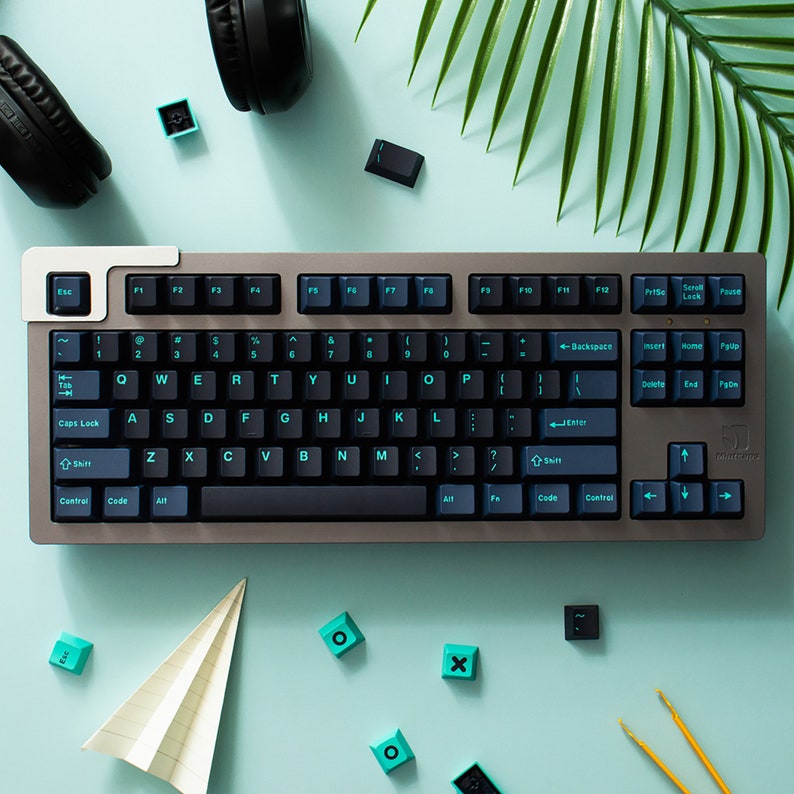 Navy Blue Keycaps Set 171 Pcs Dye-sub PBT Keycap Set - Etsy