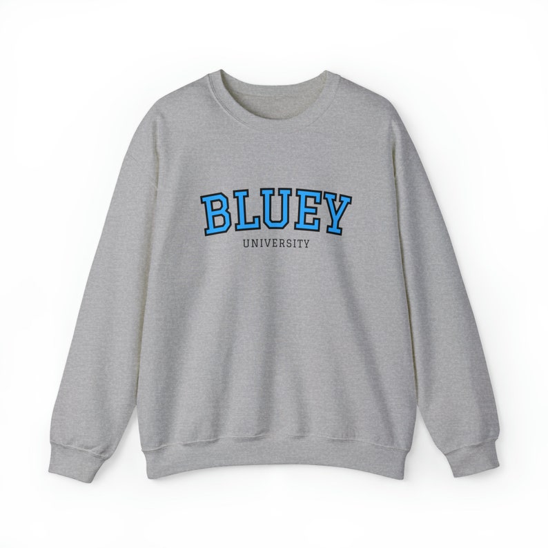 Bluey University Bluey College Sweatshirt Bluey Dad Shirt - Etsy