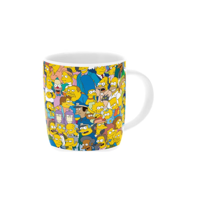 The Simpsons Mug - Etsy