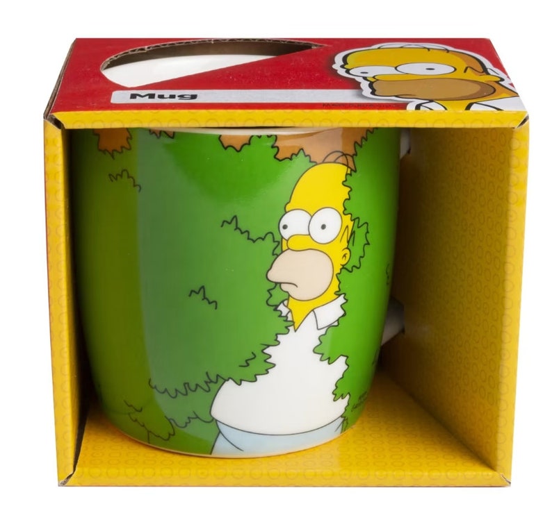 Homer Bush Mug - Etsy