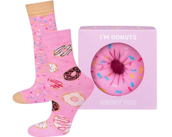 Donut Socks Box - Etsy