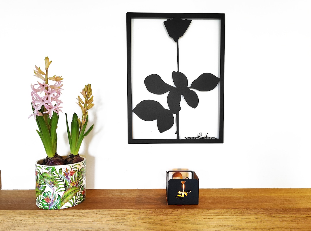 Depeche Mode Inspired Metal Wall Art Set – Rose, Birdman & Band ...