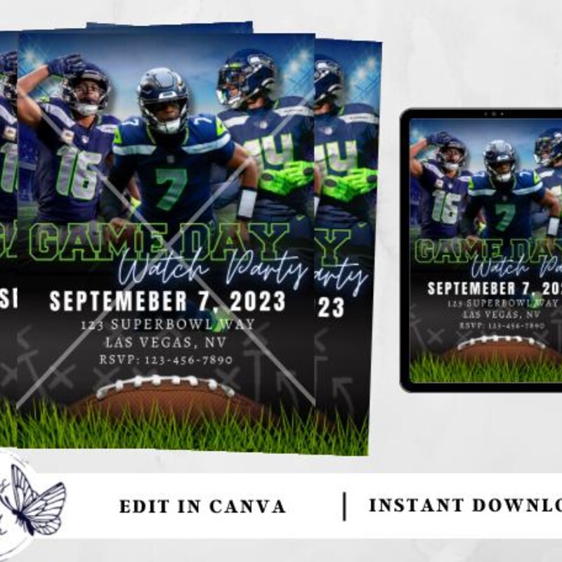 Seahawks Party - Etsy