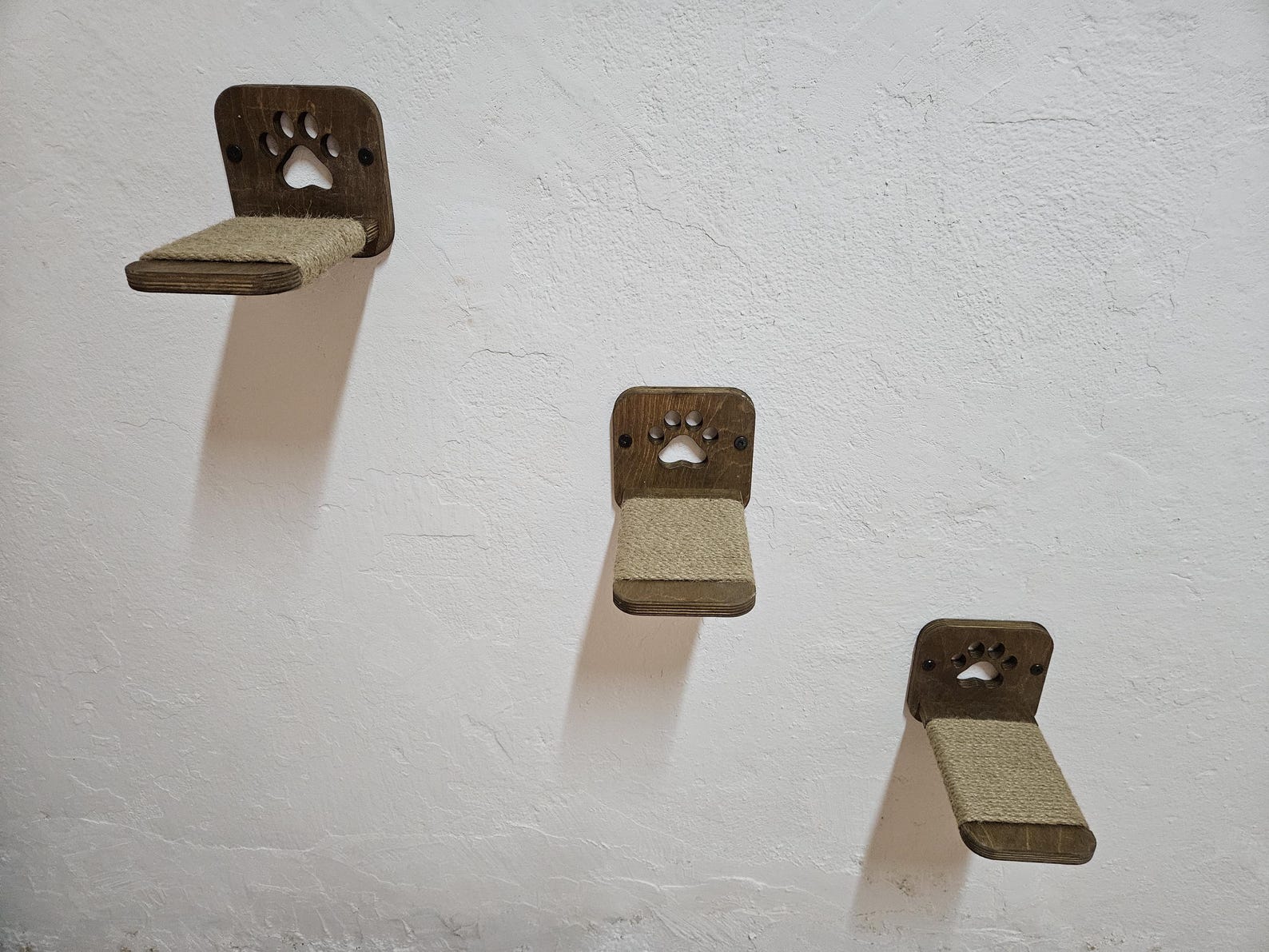 Wall-mounted Cat Steps, Modern Cat Furniture, Floating Cat Shelf, Cat ...