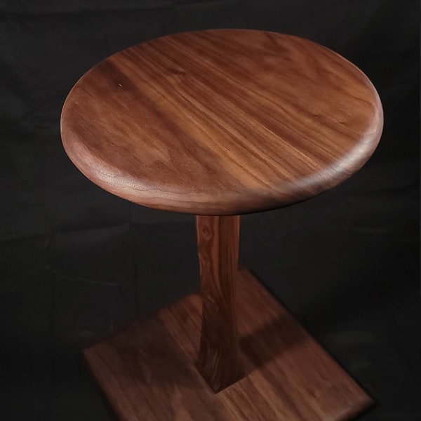 Walnut End Table - Etsy
