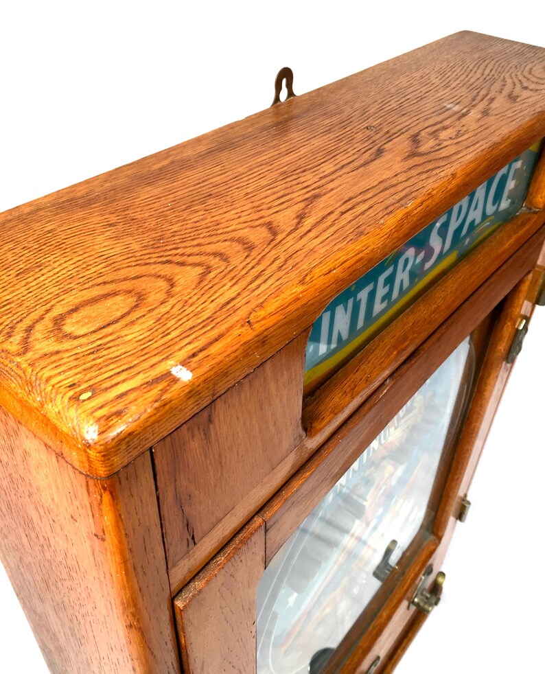 Antique Giant 1950s Oliver Whales Inter-space Arcade Coin Operated ...