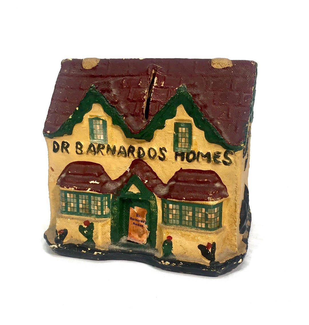Antique Collection Box for Dr Barnardo Homes C.1950 / Offering / Money ...