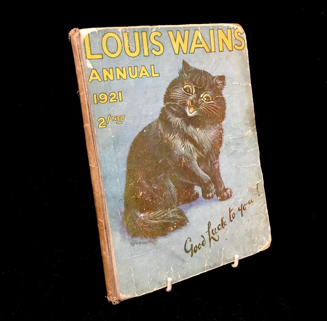 Antique Louis Wain's (artist) - Original Annual Book From 1921 / Art ...