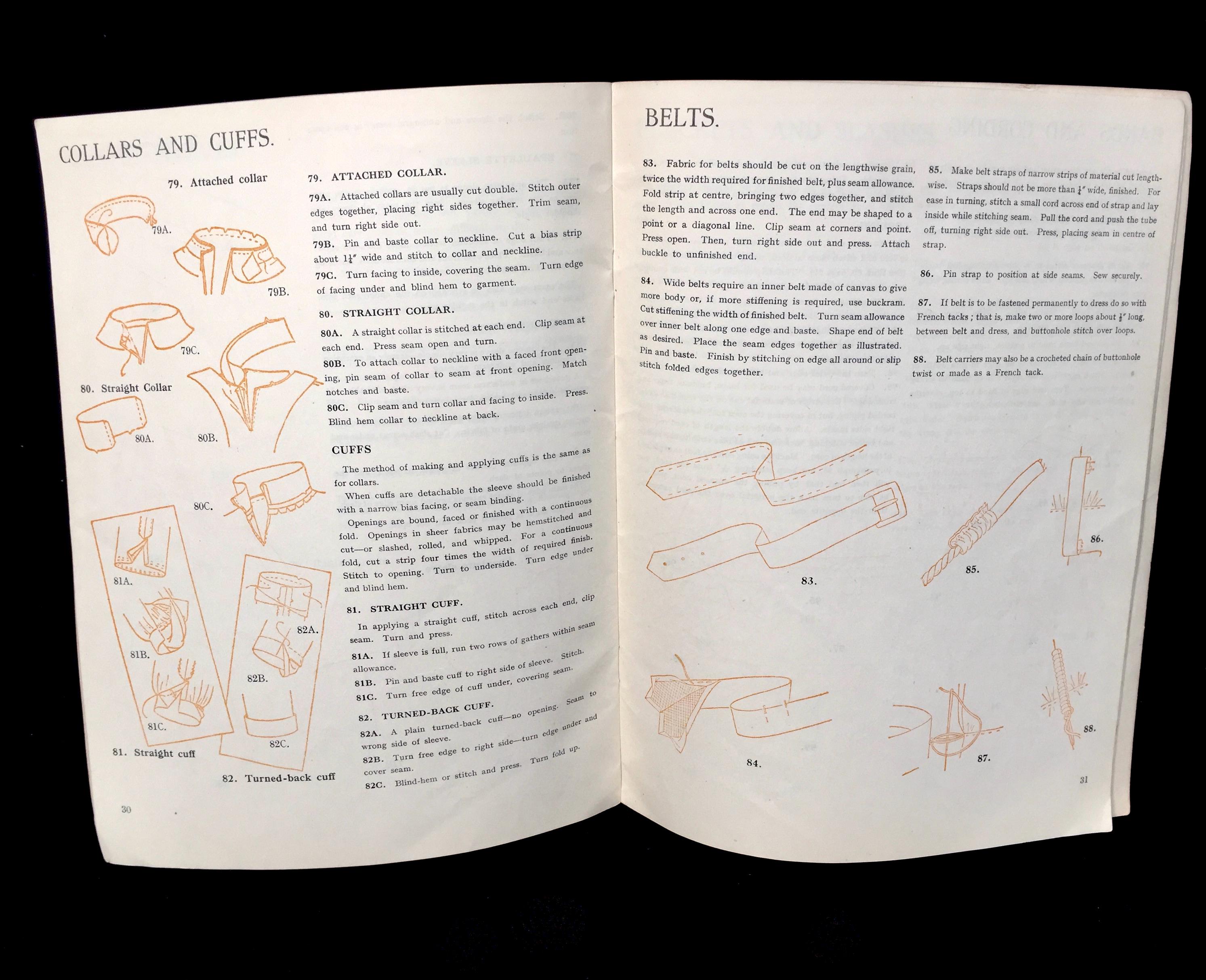 Pair of Singer Sewing Machine Books - Dressmaking Guide & Reference ...