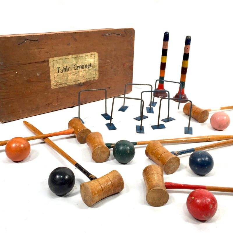 Croquet Set - Etsy UK